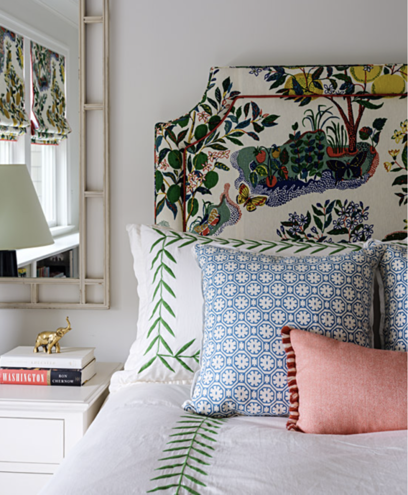 The best (easiest) pillow arrangements for beds : Annie Elliott Design