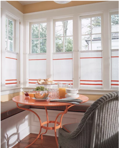 The best window treatments for half coverage : Annie Elliott Design